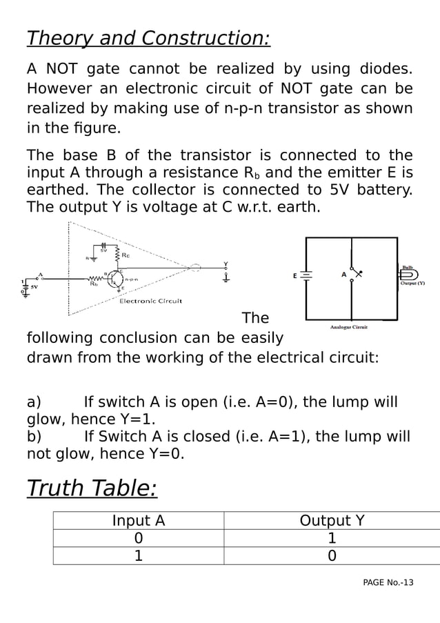 296779866 c-b-s-e-class-12-physics-project-on-logic-gates | PDF