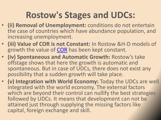 TUL 560-12-2 Rostow's Stages to Capitalist Takeoff | PPT