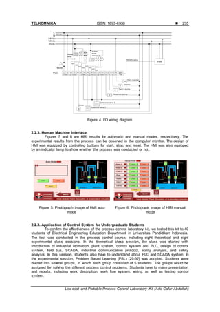 Low-cost and Portable Process Control Laboratory Kit | PDF