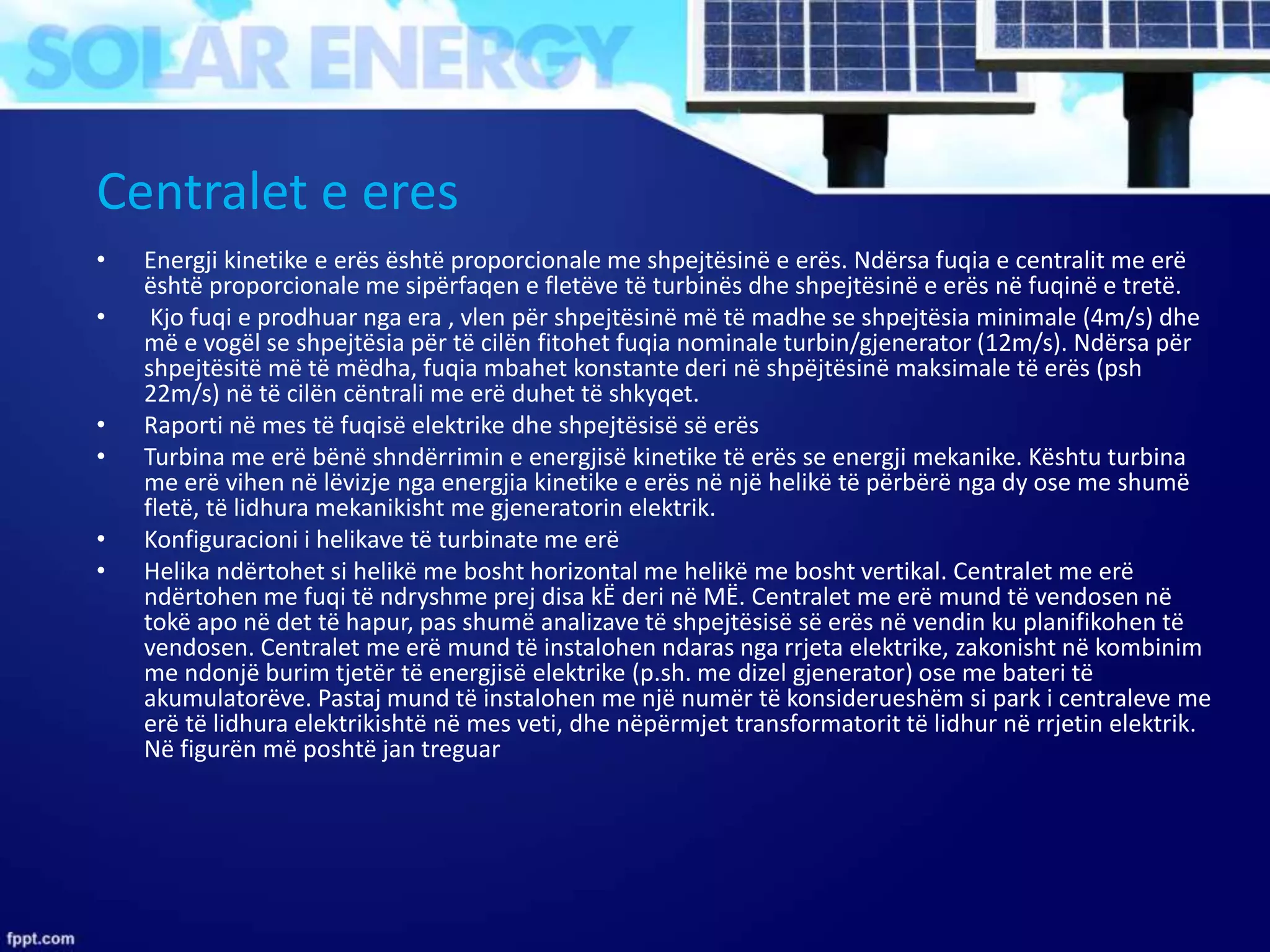 Prodhimi i energjise | PPTX