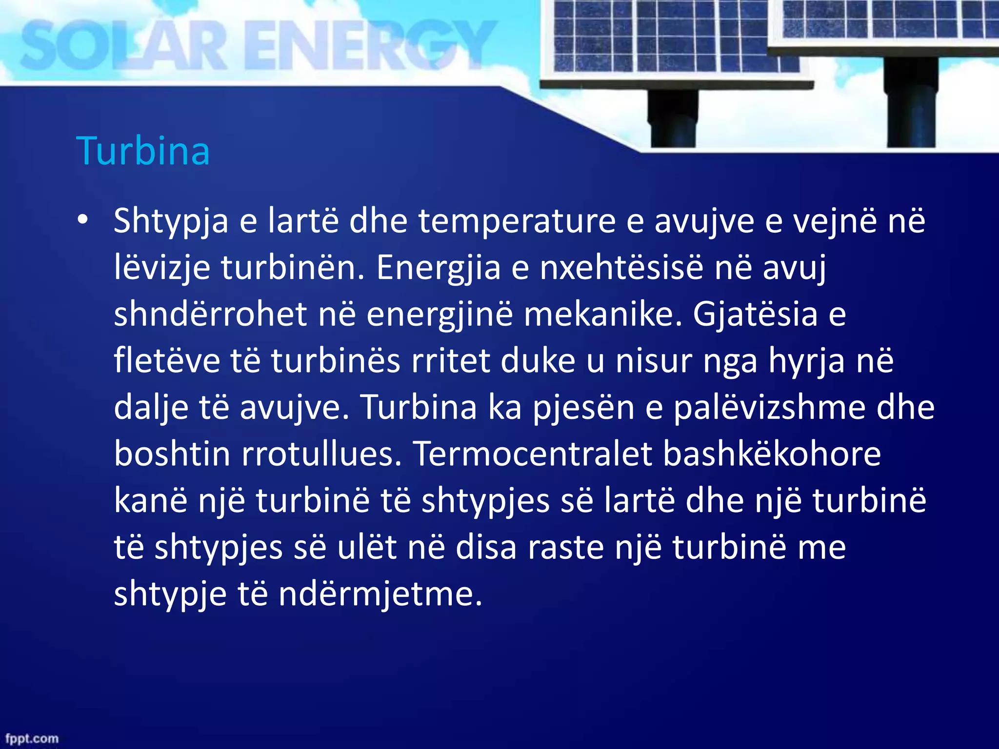Prodhimi i energjise | PPTX