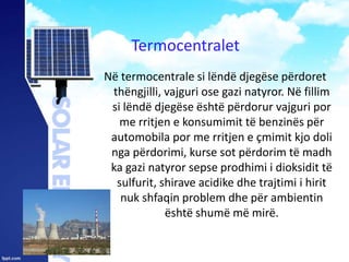 Prodhimi i energjise | PPTX