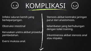 Atresia ani document presentasion for medicine | PPTX