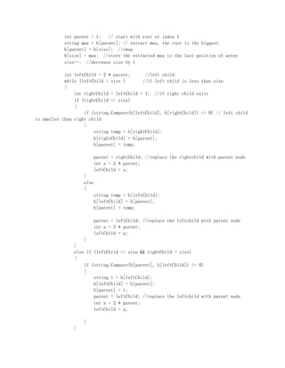 Heap | DOCX | Programming Languages | Computing