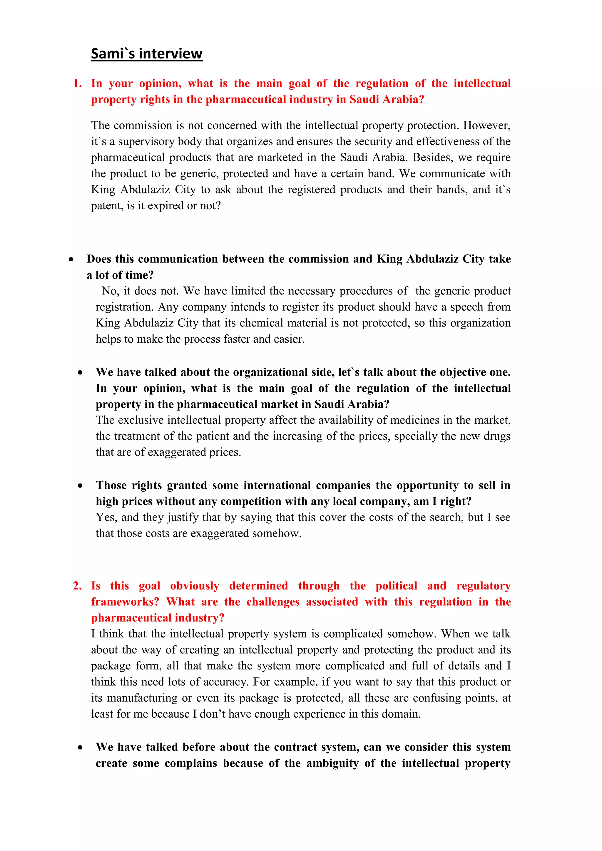 Sami final interview | DOCX