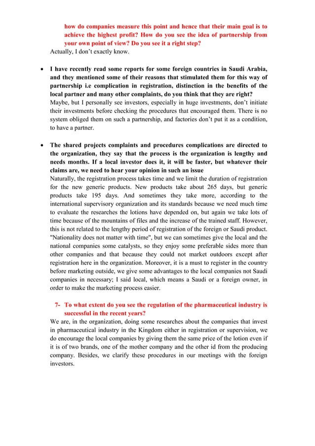 Sami final interview | PDF