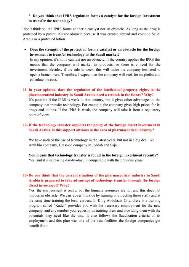 Sami final interview | PDF