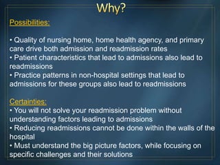 Readmission Powerpoint - | PPTX