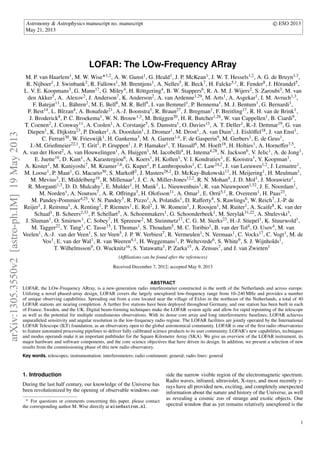 Low Frequency Array | PDF