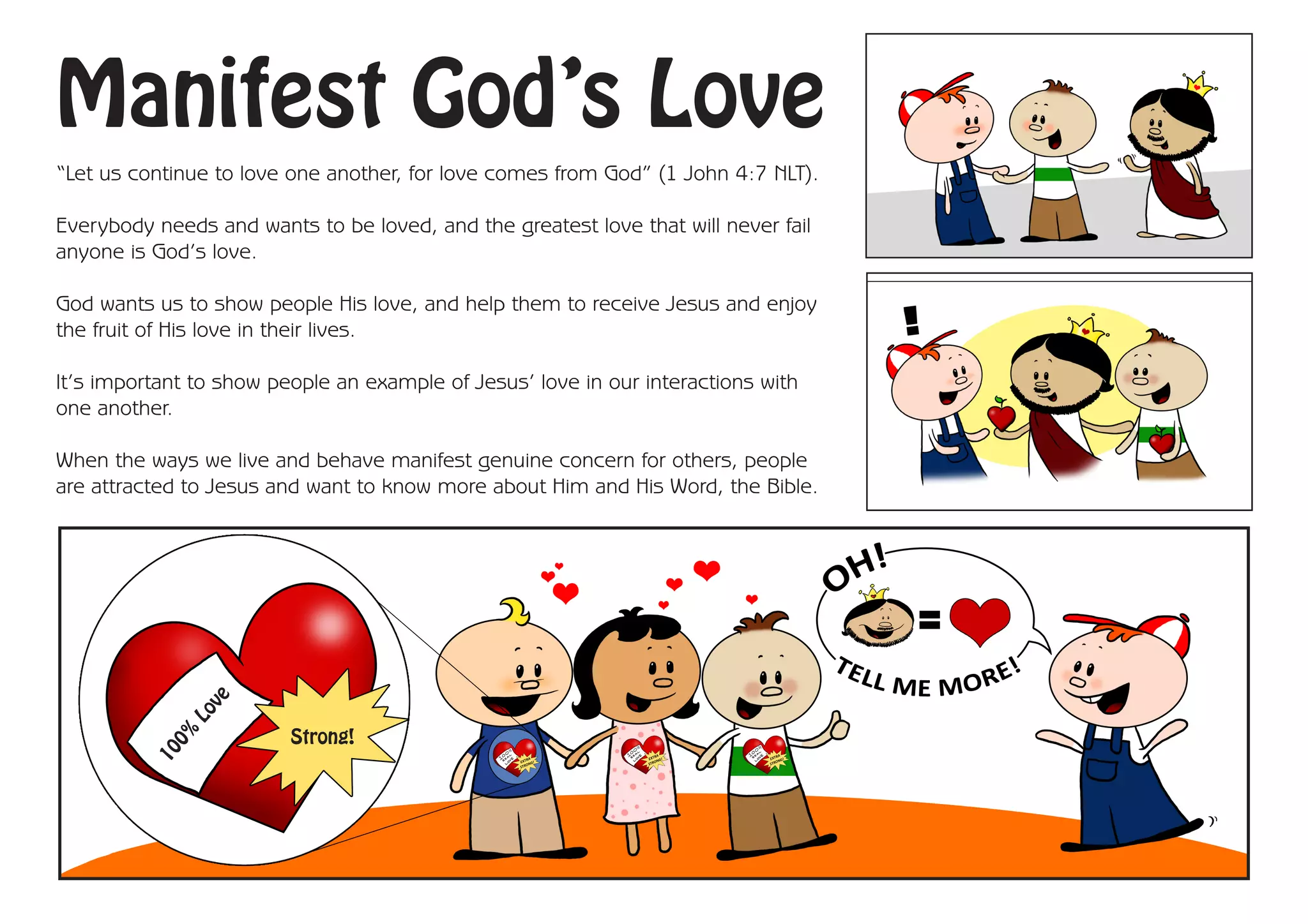 296 manifest god's love | PPT