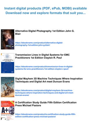 Digital Techniques in Broadcasting Transmission Second Edition Robin ...
