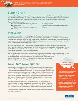 E-Book Franchising Your Restaurant Concept_4-1-2015 | PDF