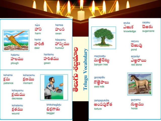 తెలుగు భాష నేర్చుకుందాం రండీ! - lets come to learn telugu | PPTX