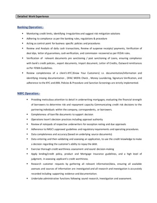 Internal Auditor - Profile | DOCX