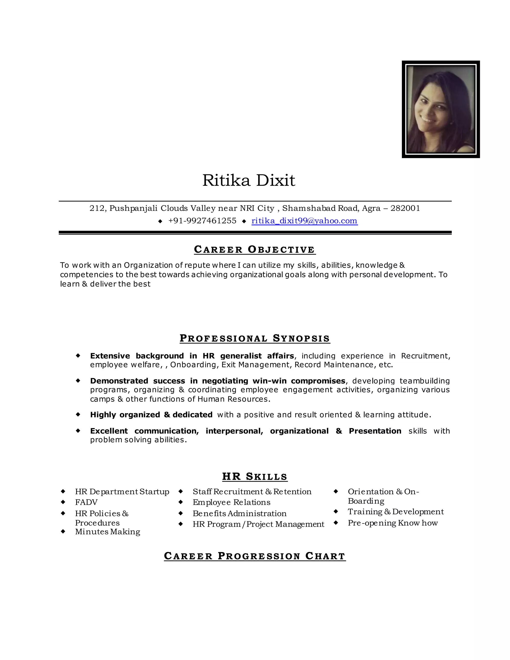 Ritika Dixit | DOCX | Human Resources | Business