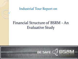 Finalcial Structure of BSRM | PPTX