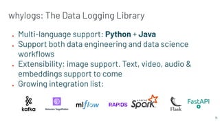 Re-imagine Data Monitoring with whylogs and Spark | PDF