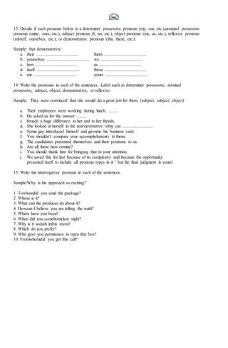 Grade 9 english TEST | DOCX