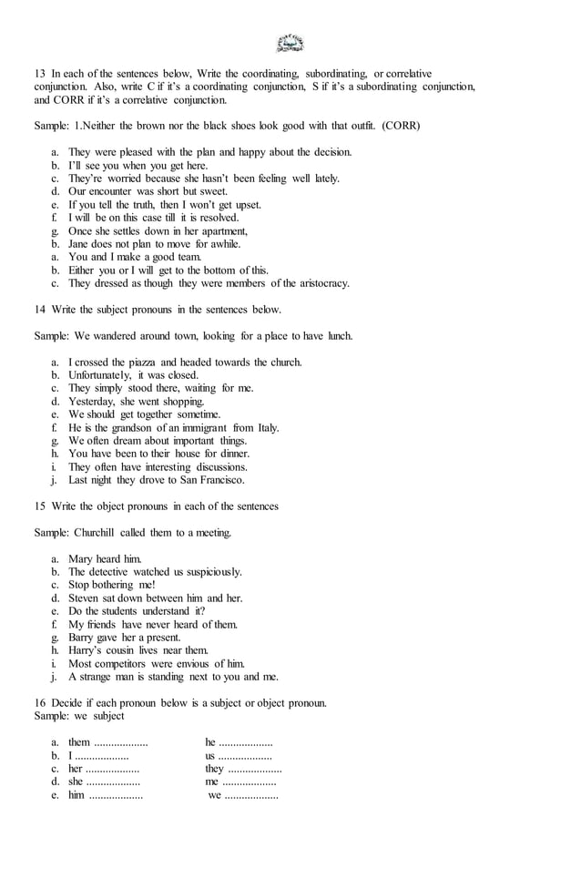 Grade 9 english TEST | DOCX