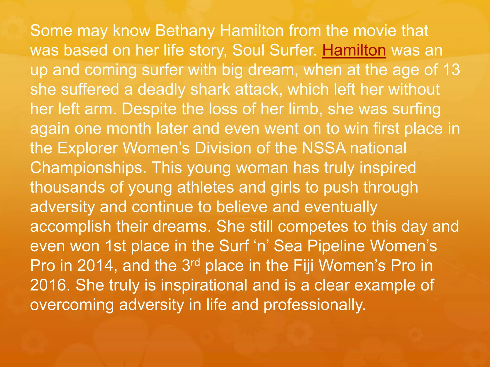 Amazing Examples of Successful People Overcoming Adversity | PPTX