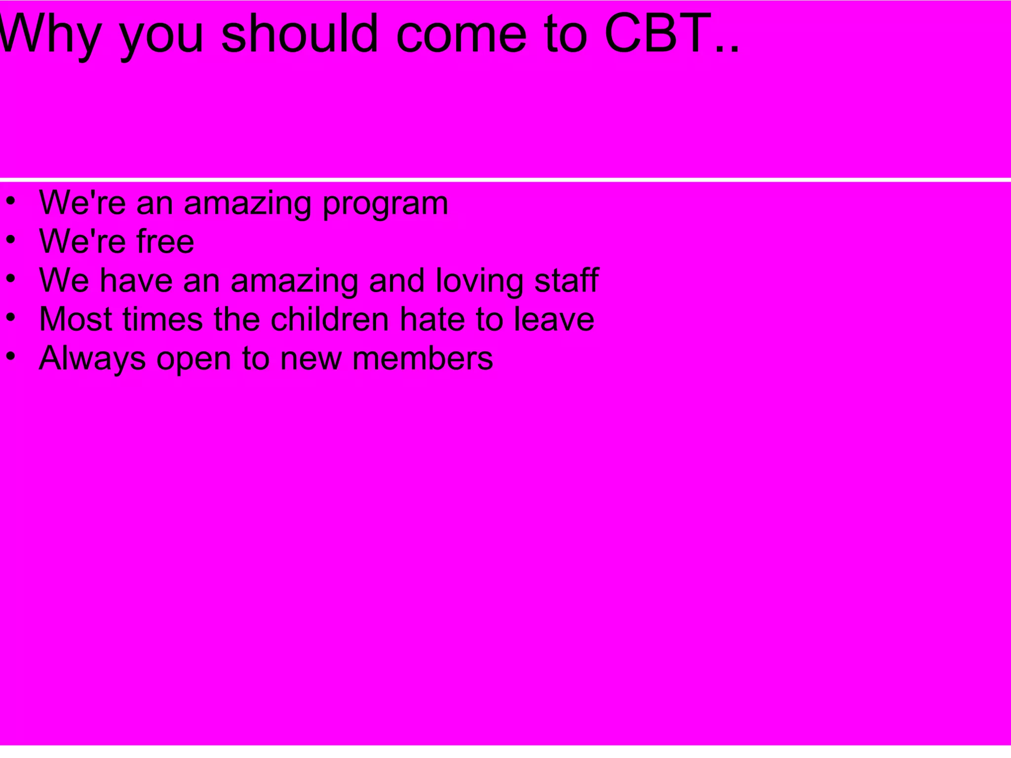 Creating a Better TomorrowToday | PPT