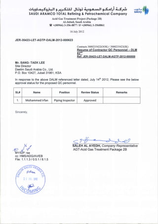 5. SATORP Approval | PDF