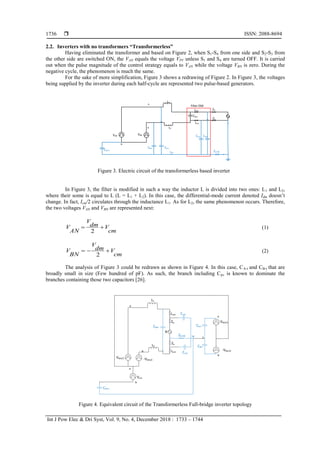 A Novel DC-AC Inverter Topology to Eliminate Leakage Current | PDF