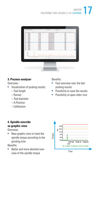 Walter CNC Tool Grinders - Helitronic Tool Studio - Version 2.1, R1 | PDF