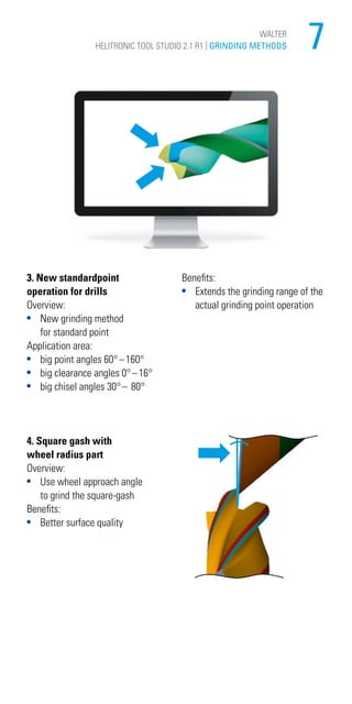 Walter CNC Tool Grinders - Helitronic Tool Studio - Version 2.1, R1 | PDF