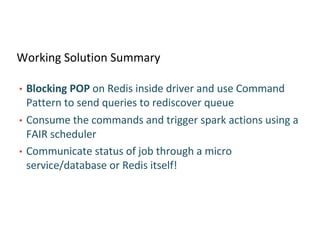Redis + Apache Spark = Swiss Army Knife Meets Kitchen Sink | PDF
