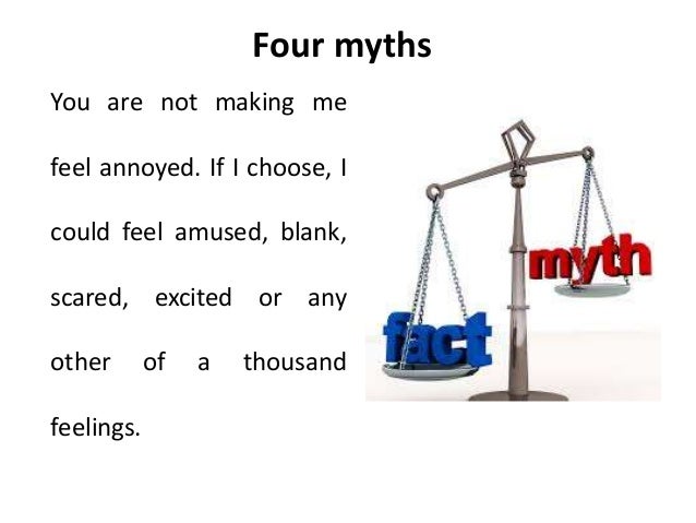 Four myths underling drivers and rackets - transactional analysis