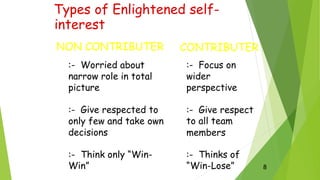 Enlightened self-interest | PPTX