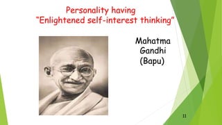 Enlightened self-interest | PPTX