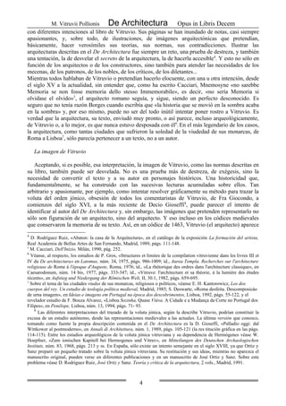 De Architectura libri decem (Los Diez Libros de Arquitectura) | PDF