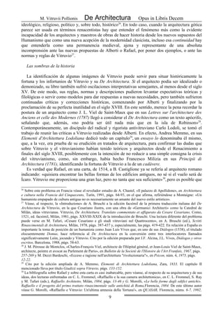 De Architectura libri decem (Los Diez Libros de Arquitectura) | PDF