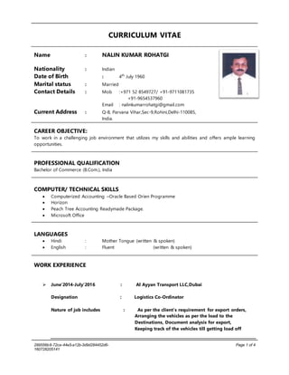 CV_NalinKumarRohatgi-2012 | DOCX