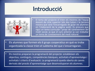Un projecte interdisciplinar: Fem història! | PPT