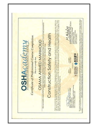 osama C.V | PDF | Operating Systems | Computer Software and Applications