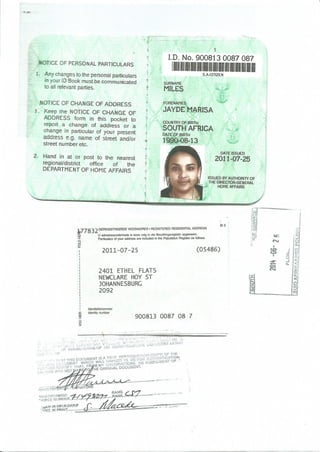 I.D Document | PDF