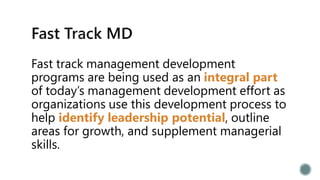 IPM NDTHRD-Management Development | PPT
