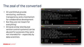Patterns and Anti-Patterns for Memorializing Data Science Project ...