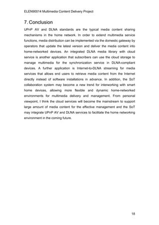 UPnP and DLNA in the home network v2 | PDF