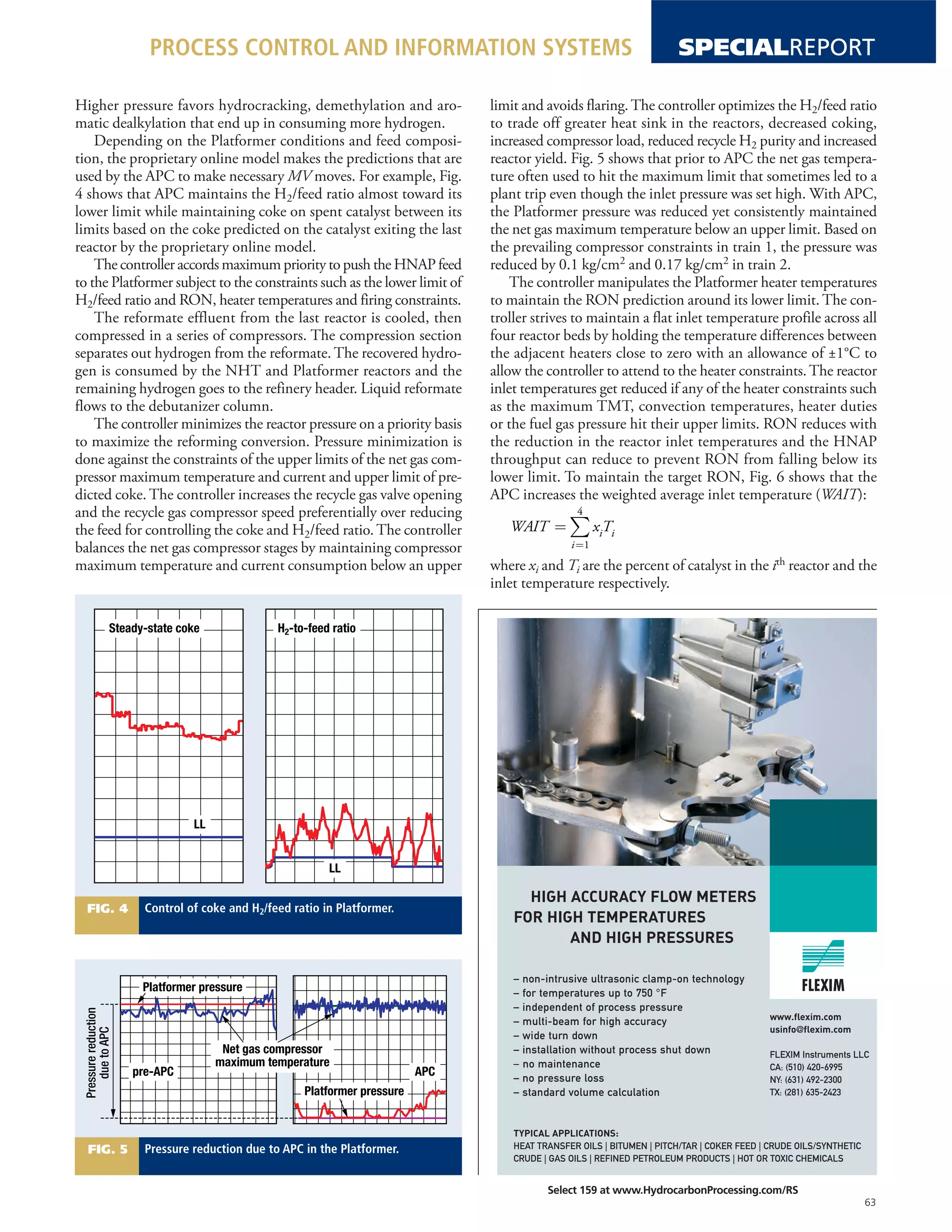 APC implementation on CCR Plant 2009 | PDF