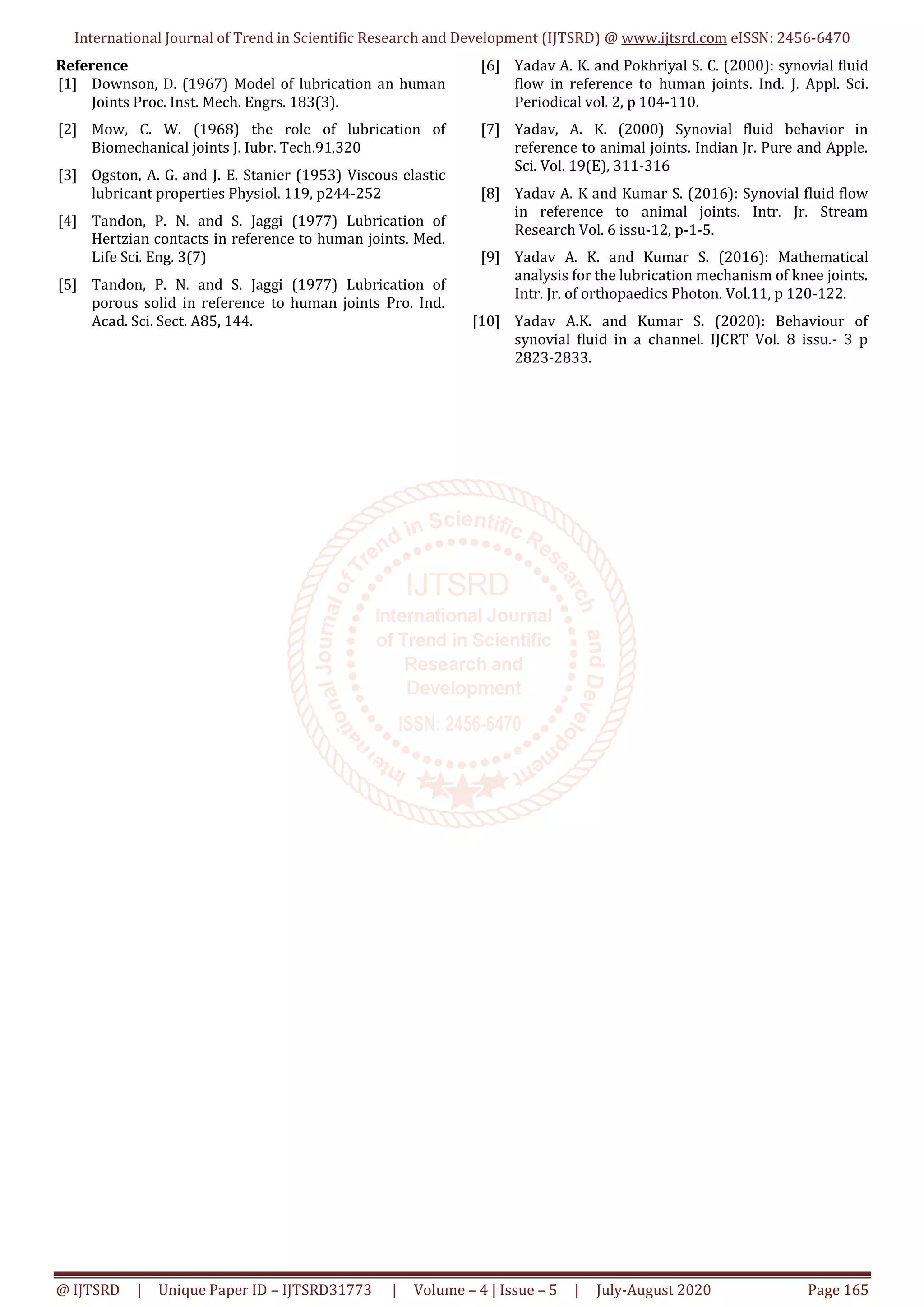 A Mathematical Analysis of Blood Flow through Artery with Mild Stenosis ...