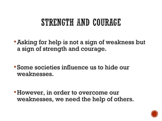 Ask for help to achieve your goals | PPT