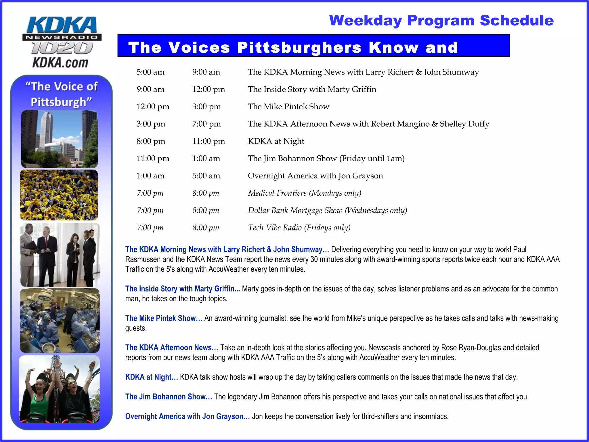 KDKA-AM Media Kit (updated 9-23-15) | PPT