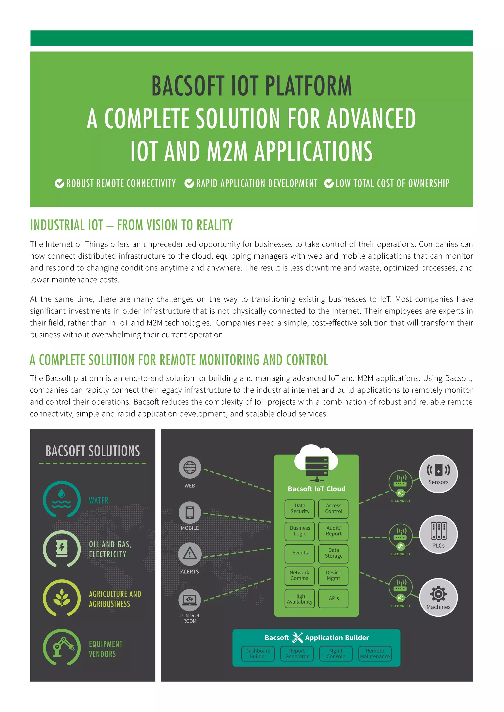 Bacsoft-Platform-Data-Sheet | PDF
