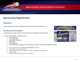 016 Sponsorship Opportunities 10_21 | PPT