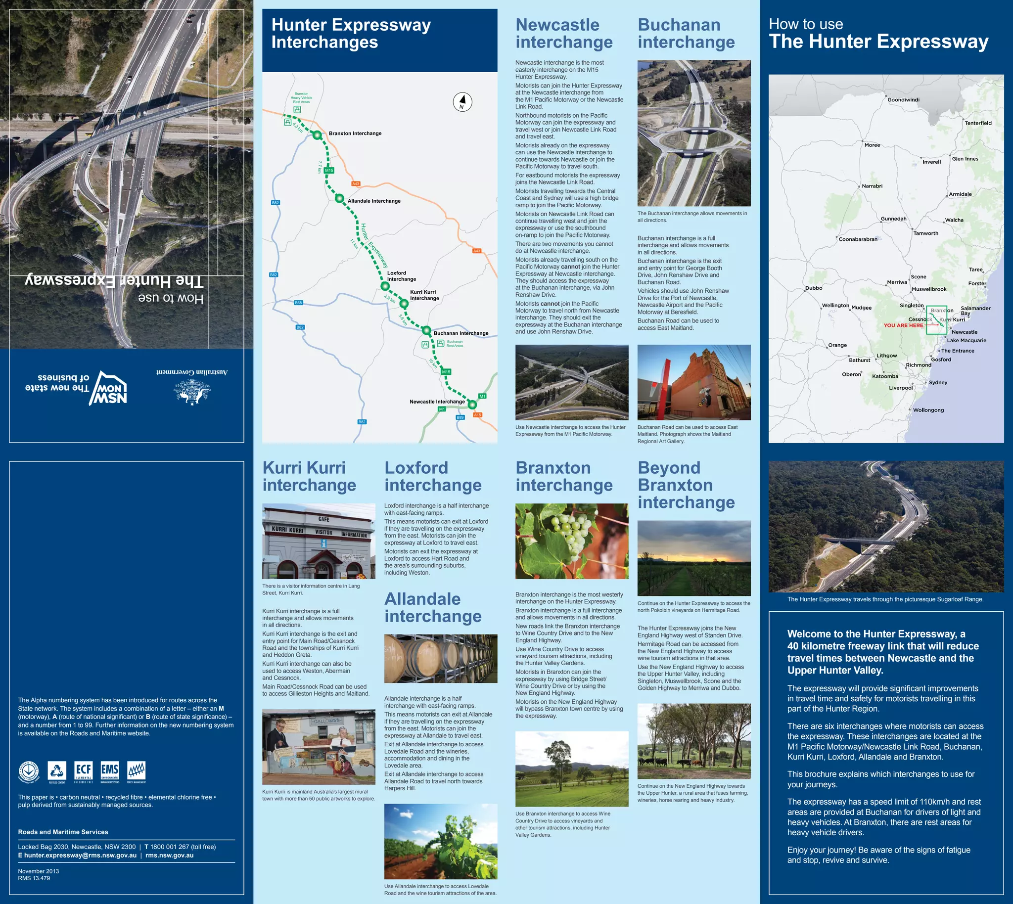 RMS132_Interchanges_Fold_Out_Map_FNL_LowRes | PDF | Australia and ...