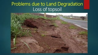 land degradation present problem and solution | PPTX